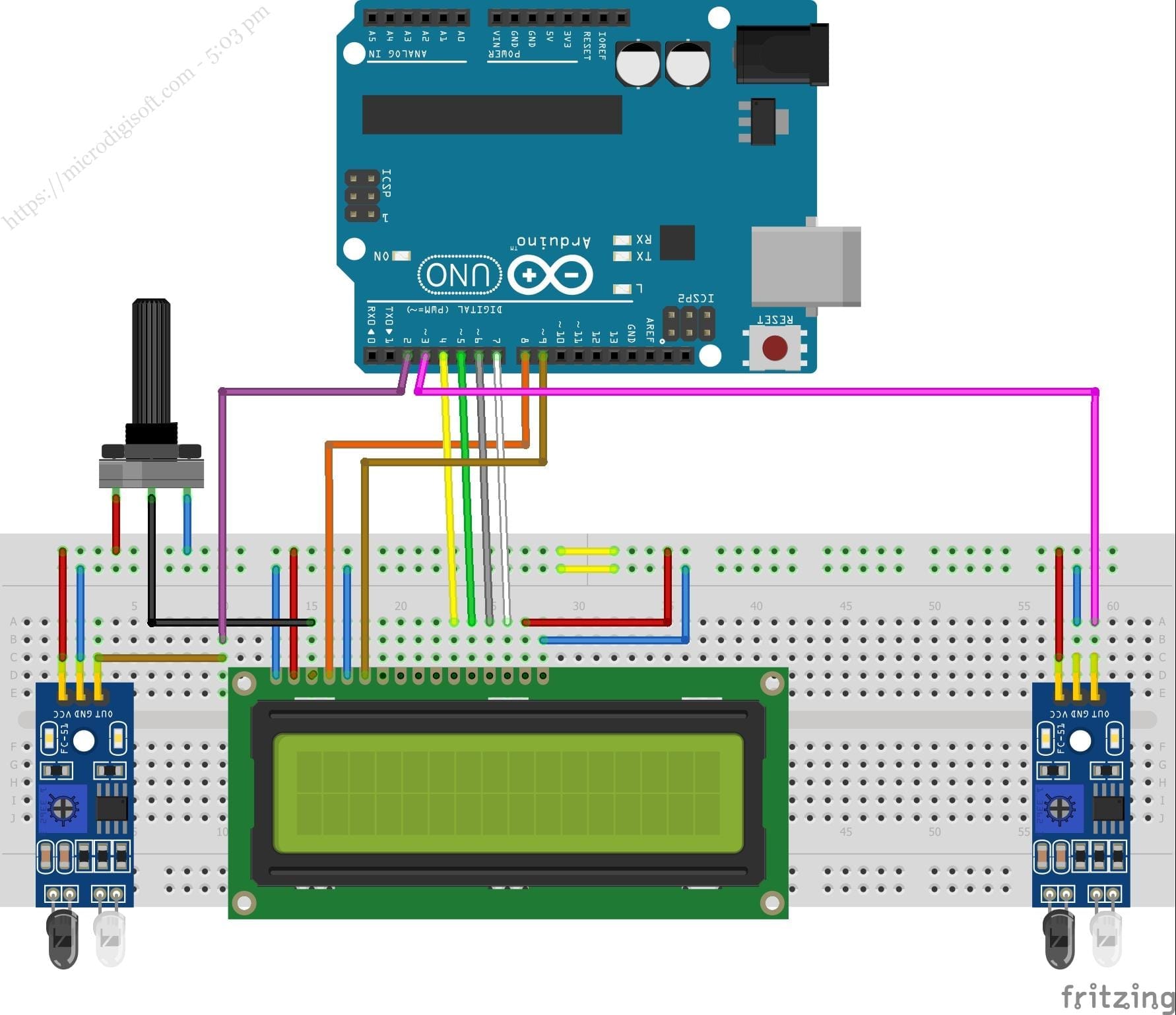 How to Use I2C LCD with ESP8266- NodeMCU on Arduino IDE | microdigisoft.com