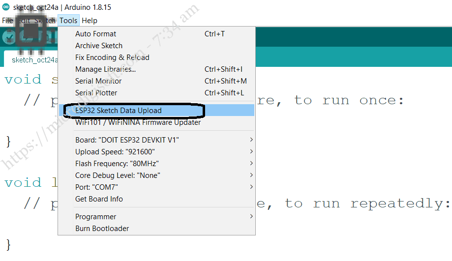 ESP32 Web Server-SPI Flash File System (SPIFFS) | microdigisoft.com