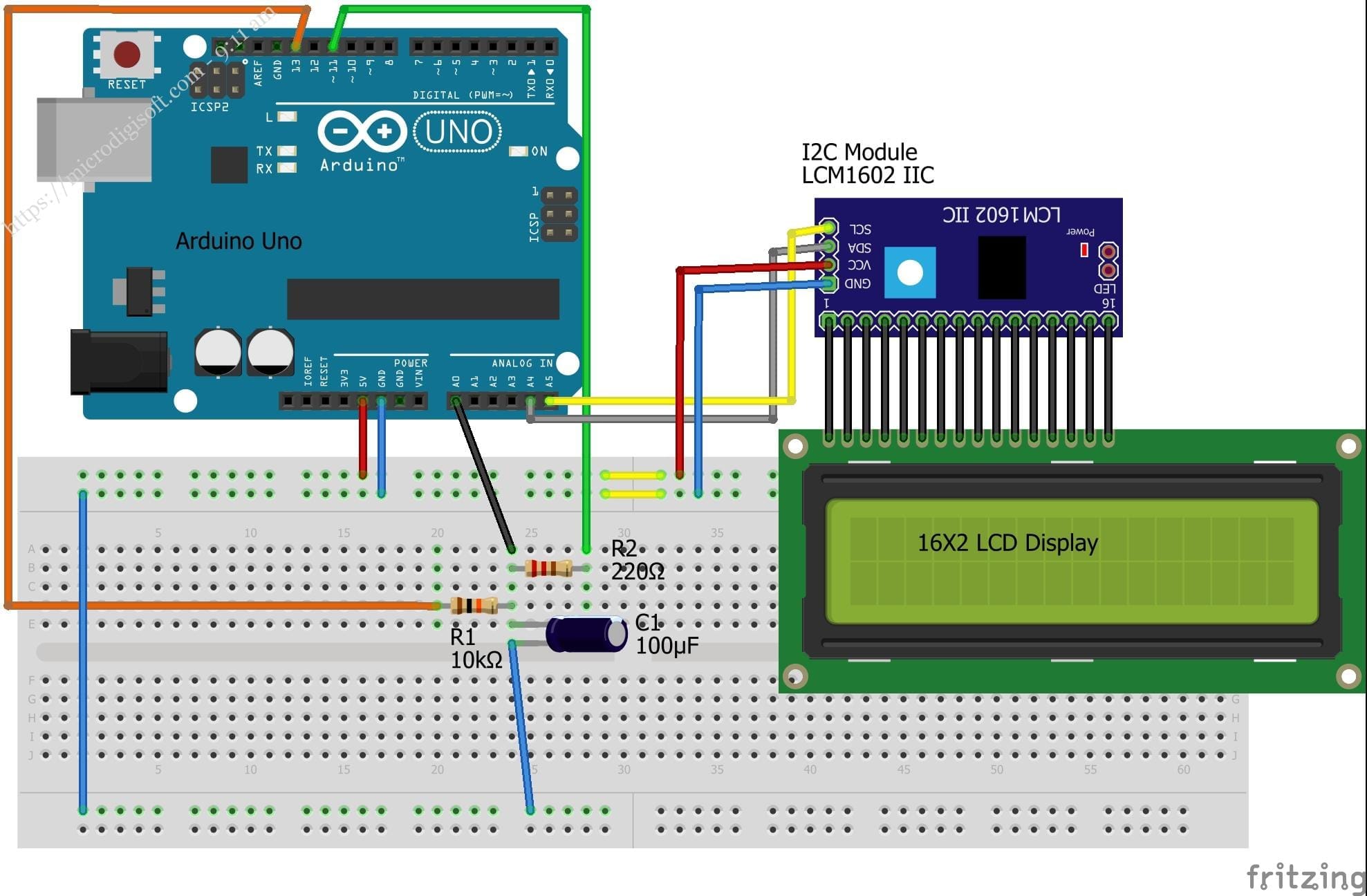microdigisoft.com | Arduino based – Capacitance Meter
