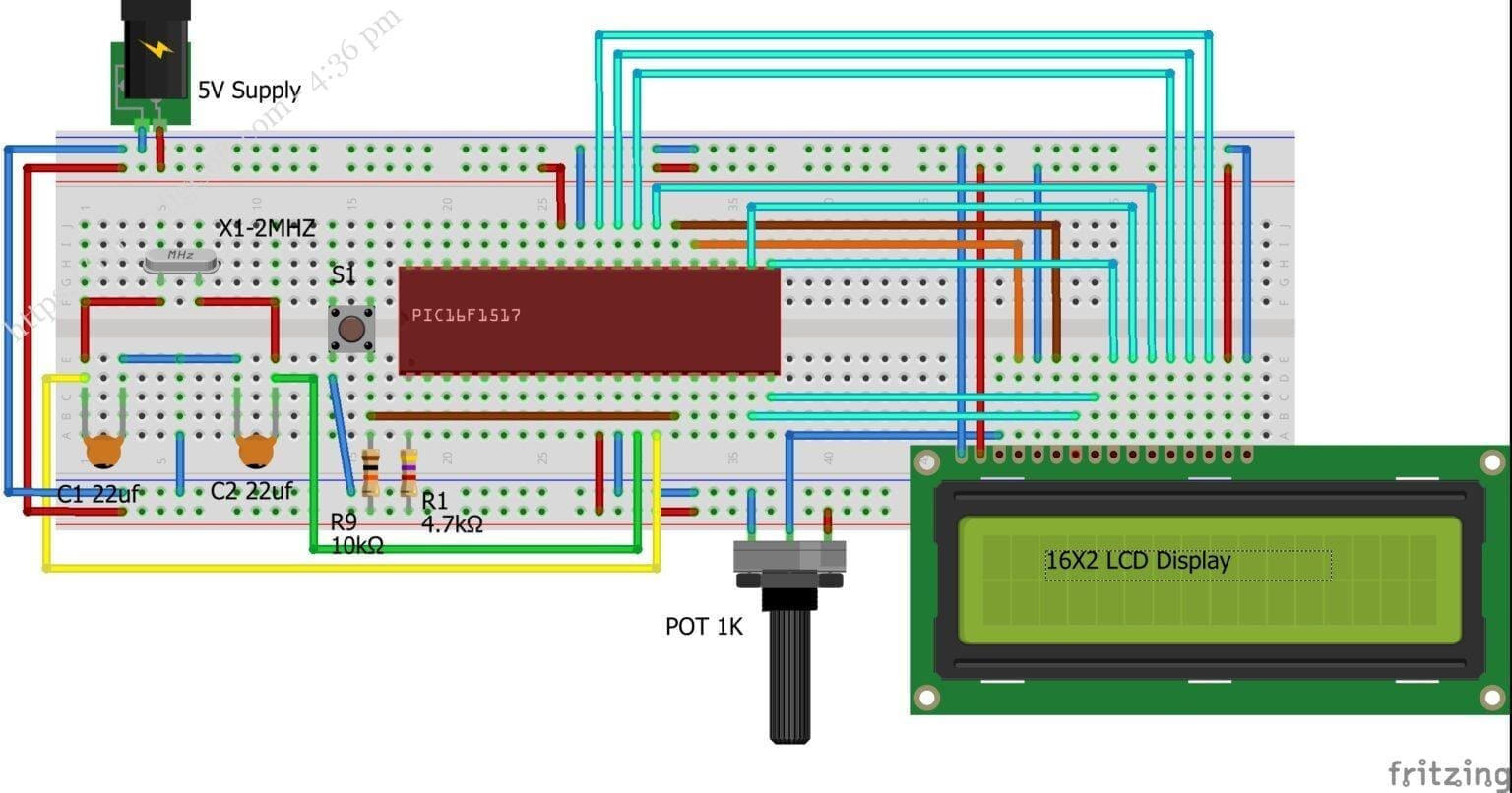 Interfacing Lcd With Pic Microcontroller Beginner Guide