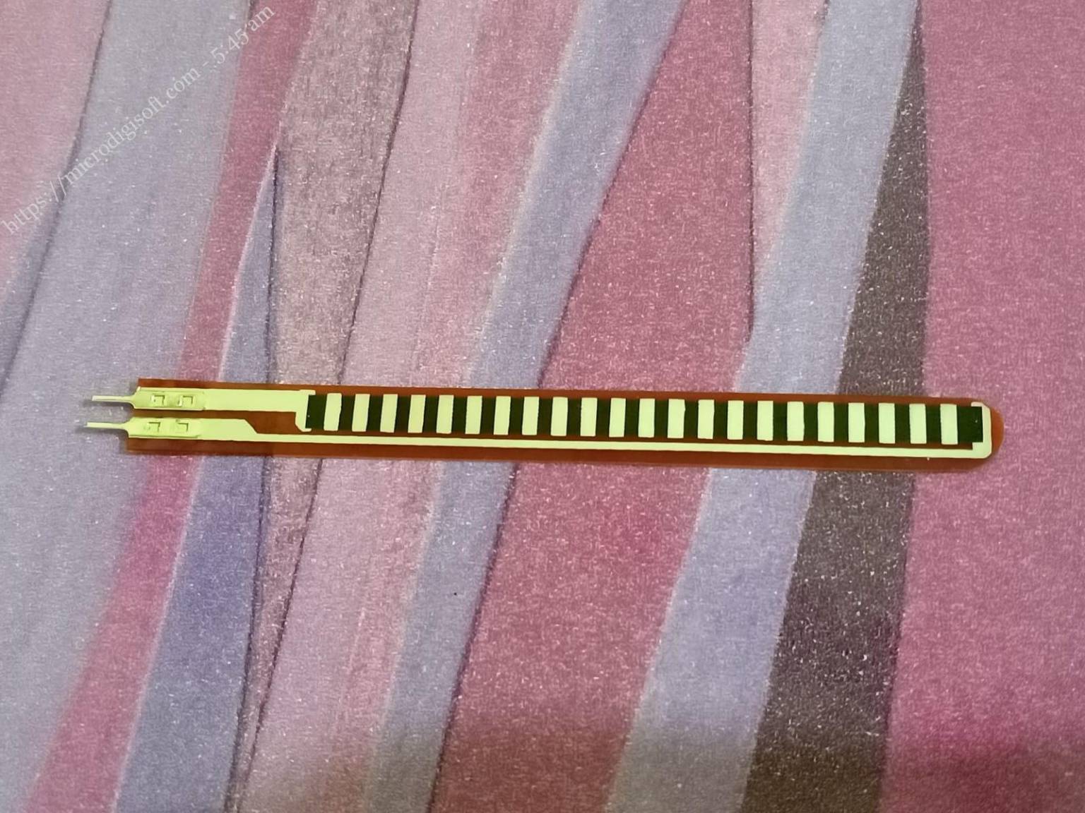 Spectra Symbol Flex Sensor 2.2″ Bend Sensor for Hand Gesture Recognition.