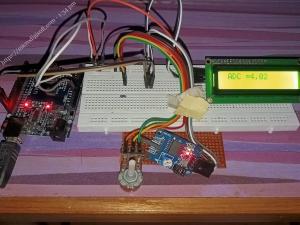 Interfacing PCF8591 ADC/DAC Module with Arduino