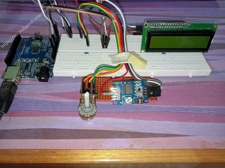 Interfacing PCF8591 ADC/DAC Module with Arduino