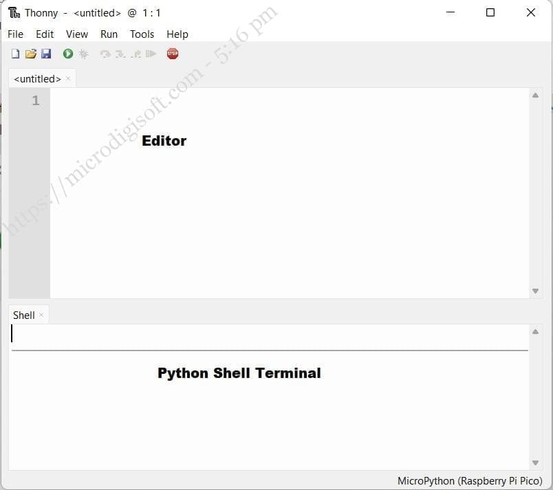 Getting Started with Thonny MicroPython With ESP32-ESP8266 | microdigisoft.com
