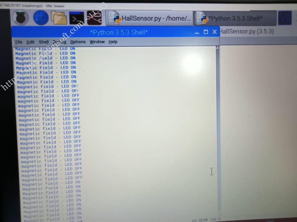 Interfacing A3144 Hall Effect with Raspberry Pi | microdigisoft.com