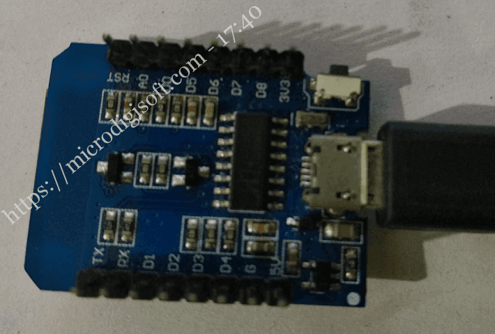 Getting Started with WeMos D1 Mini-ESP8266 Board | microdigisoft.com