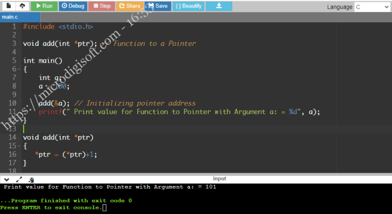 Pointers in Embedded C Programming | microdigisoft.com