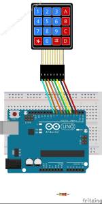 4x4 Matrix and 4x3 Matrix Keypad Module with Arduino Uno ...