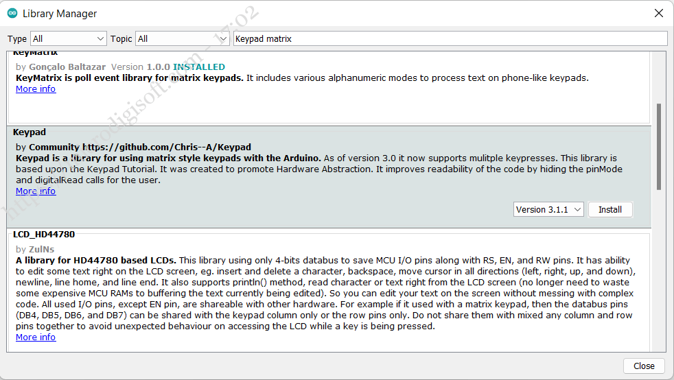 4x4 Matrix and 4x3 Matrix Keypad Module with Arduino Uno ...
