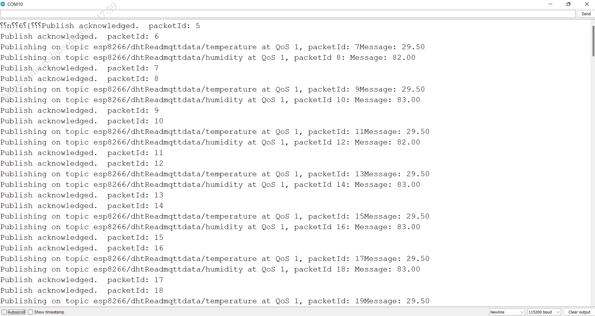 ESP8266 NodeMCU MQTT – Publish DHT11 Temperature and Humidity Sensor ...