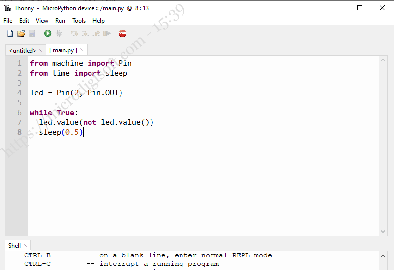 Getting Started with Thonny MicroPython With ESP32-ESP8266 | microdigisoft.com
