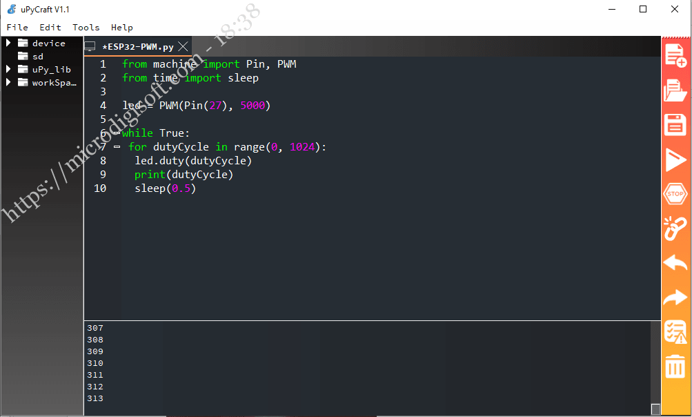 Micropython Pwm With Esp32 And Esp8266 Controlling Led Brightness