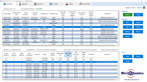 MicroScan3™ Inspection Software - MicroDynamics LLC