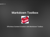 Markdown Toolbox Is Now On Microlaunch