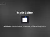 Math Editor Is Now On Microlaunch