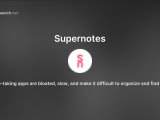 Supernotes Is Now On Microlaunch
