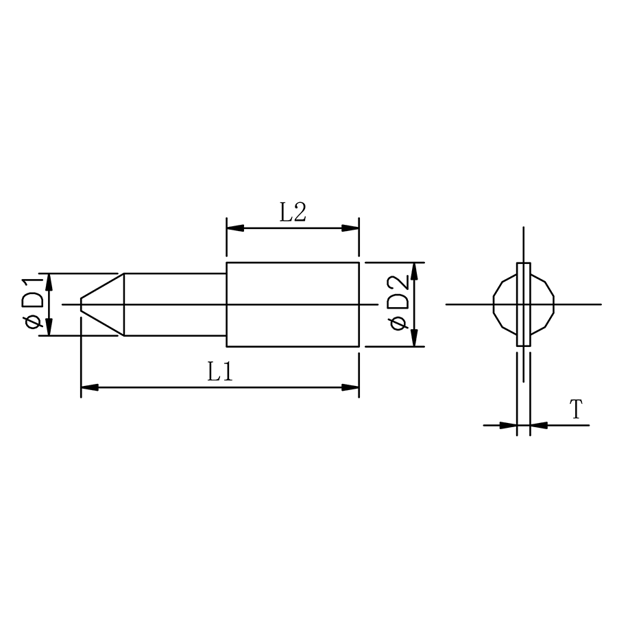 Field Replaceable Tab Contact – Flat Pin for Use with Field Replaceable ...