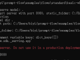Deploy A Flow Using Development Server Prompt Flow Documentation