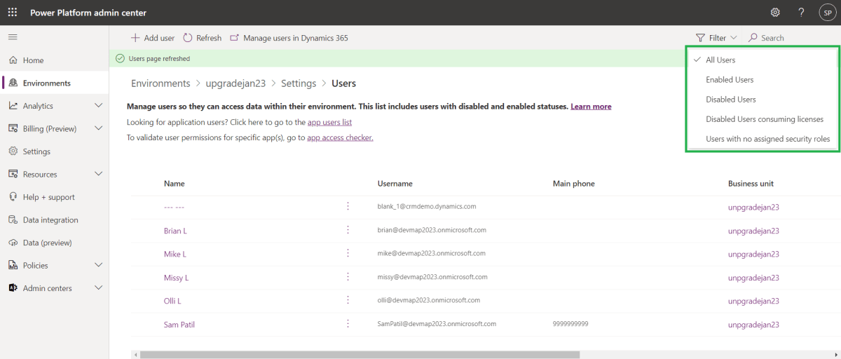 How To Permanently Delete Disabled Users From The Power Platform Microsoft Dynamics 365 Blog