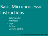 Basic Microprocessor Instructions Programming Microprocessors