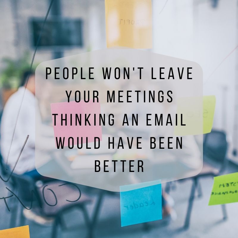 How to Run a Meeting That Matters - Middle:Managed