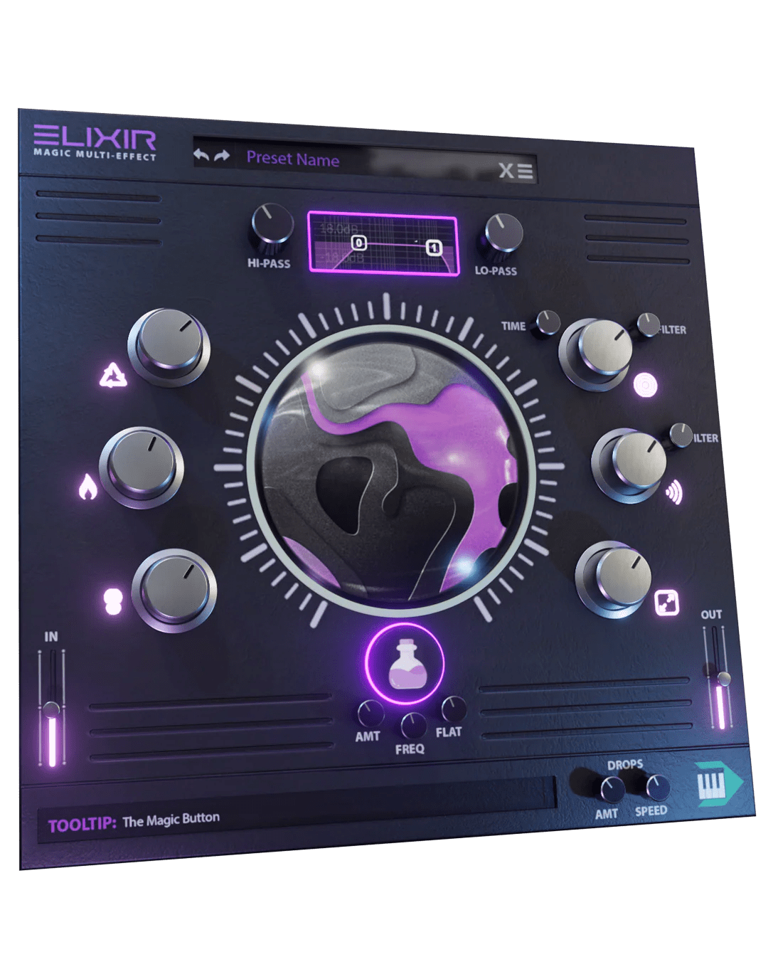 Elixir Multi Effect Plugin Midilatino