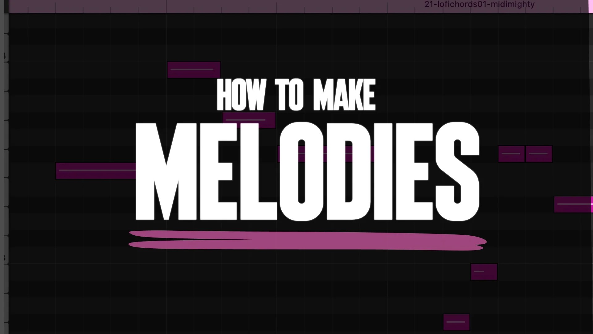 How To Make Melodies From Chords Midi Mighty