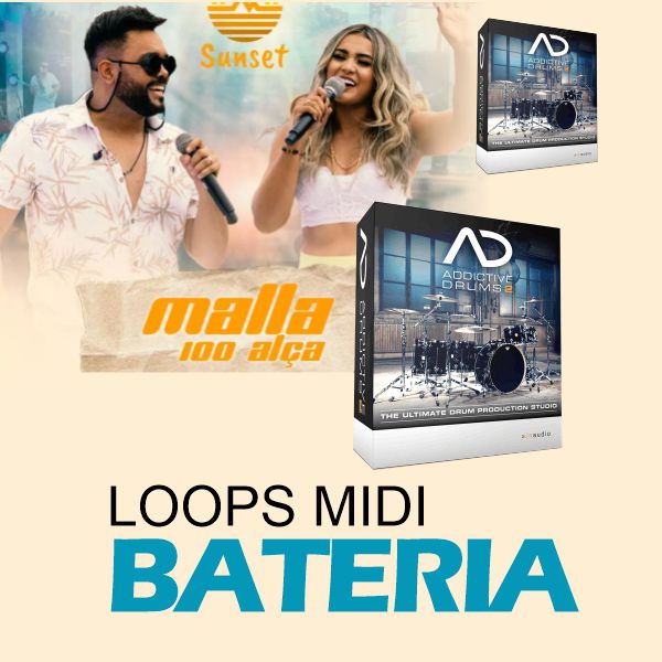 Loops Mala 100 Alça - SO PRESET E MAP - Miditrack