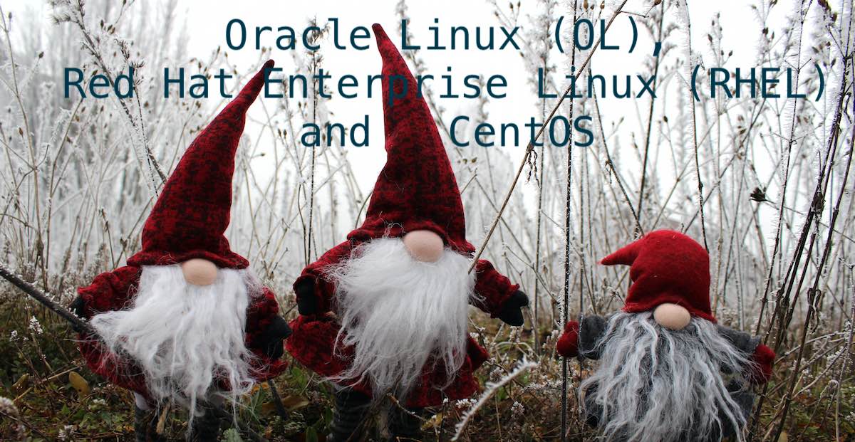 Oracle Linux Ol Red Hat Enterprise Linux Rhel And Centos