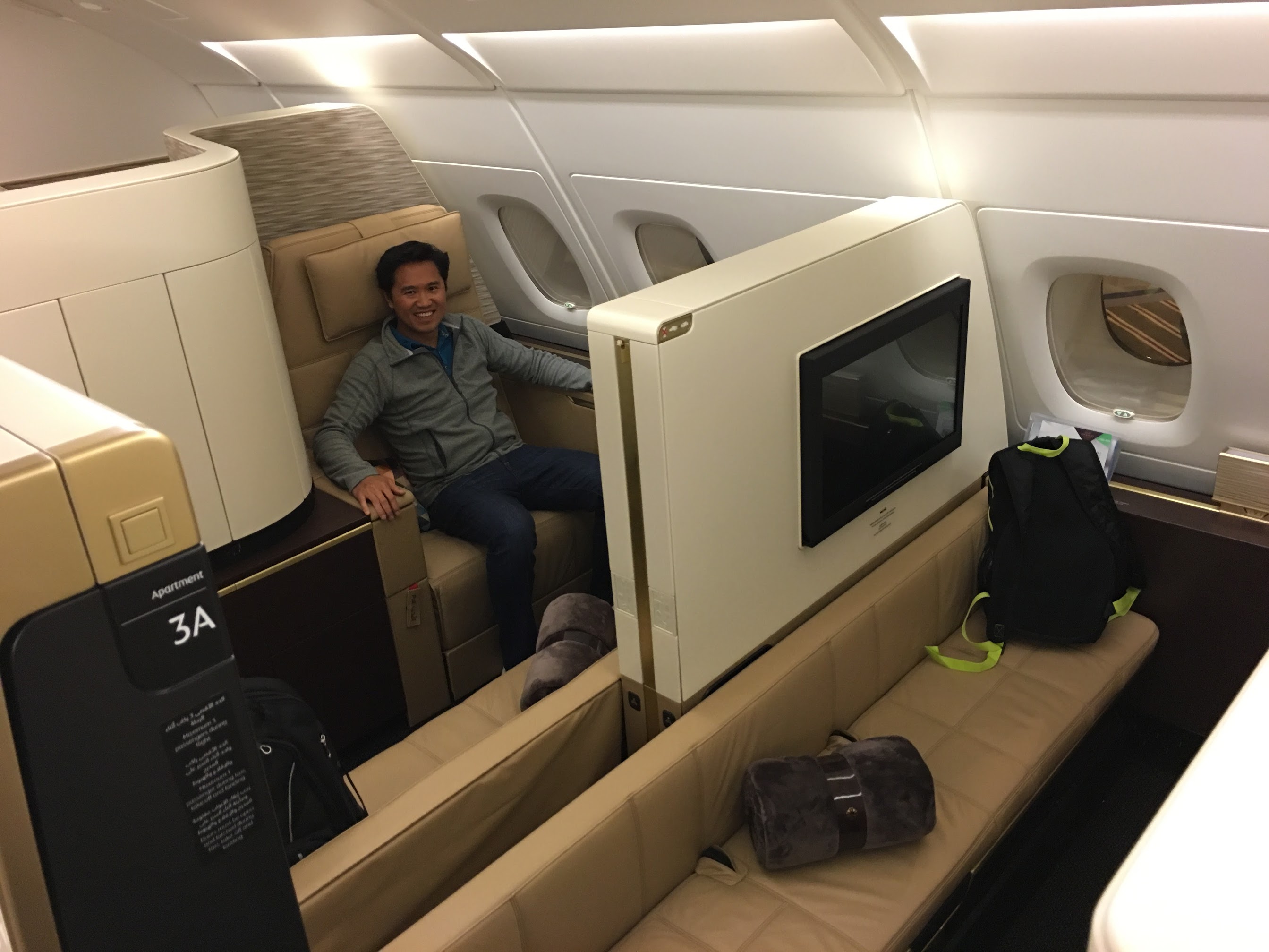 Etihad First Class A380