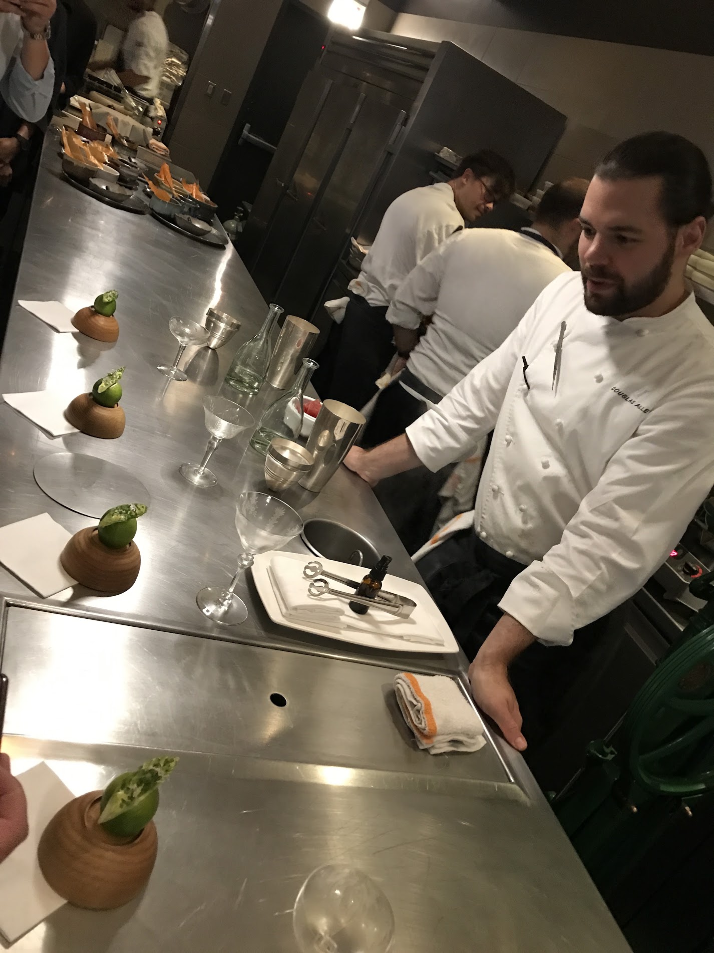 Review - Alinea Kitchen Table Chicago - Miles per Day