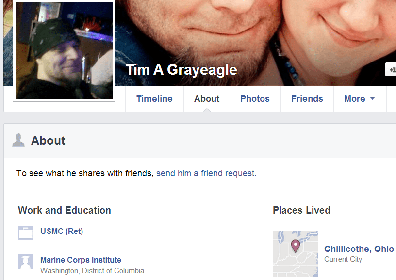 Timothy A. Spaulding ,aka Tim A. Grayeagle, U.S. Marine, Retired ...