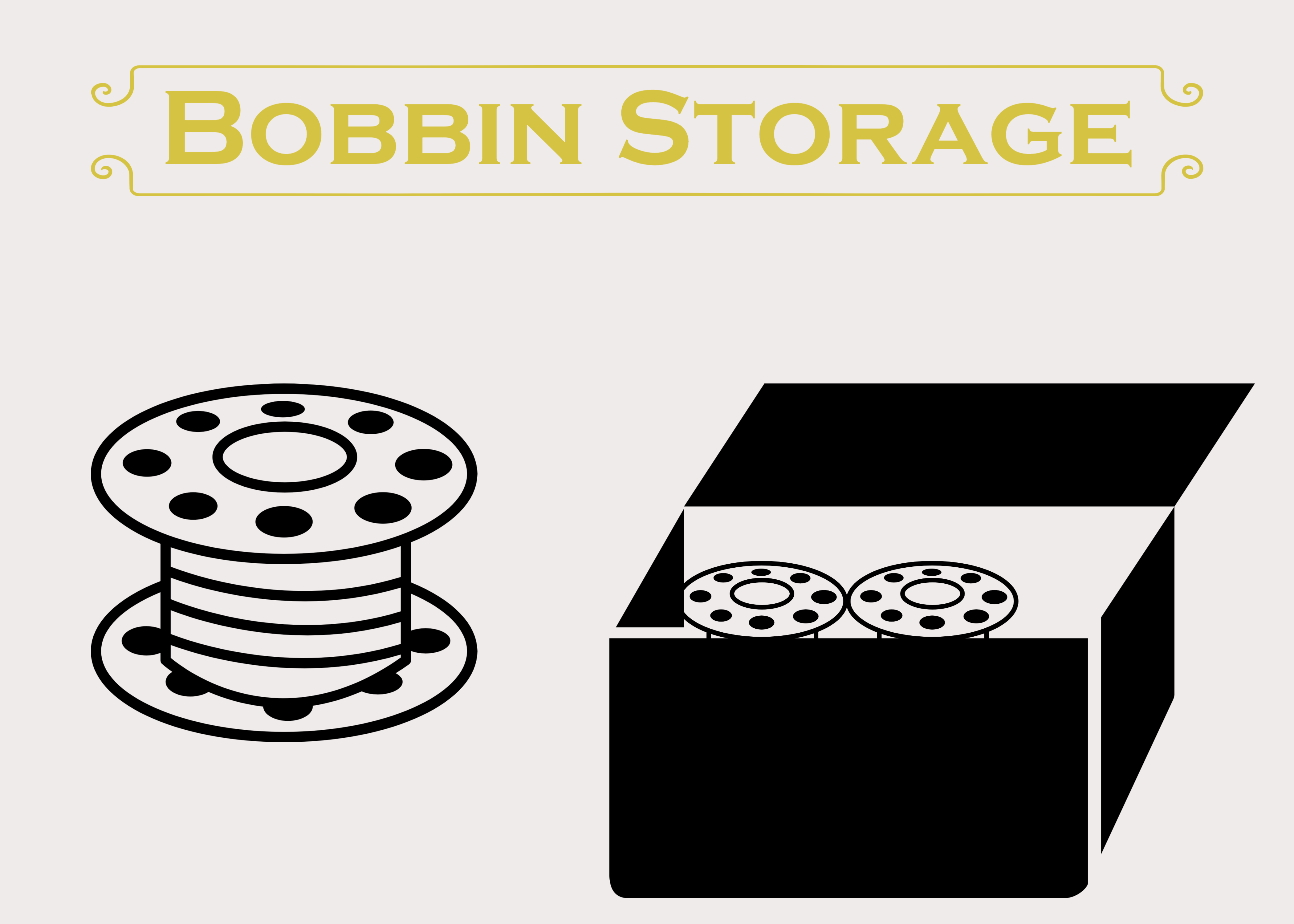 Bobbin Storage Icon – Millard Sewing Center