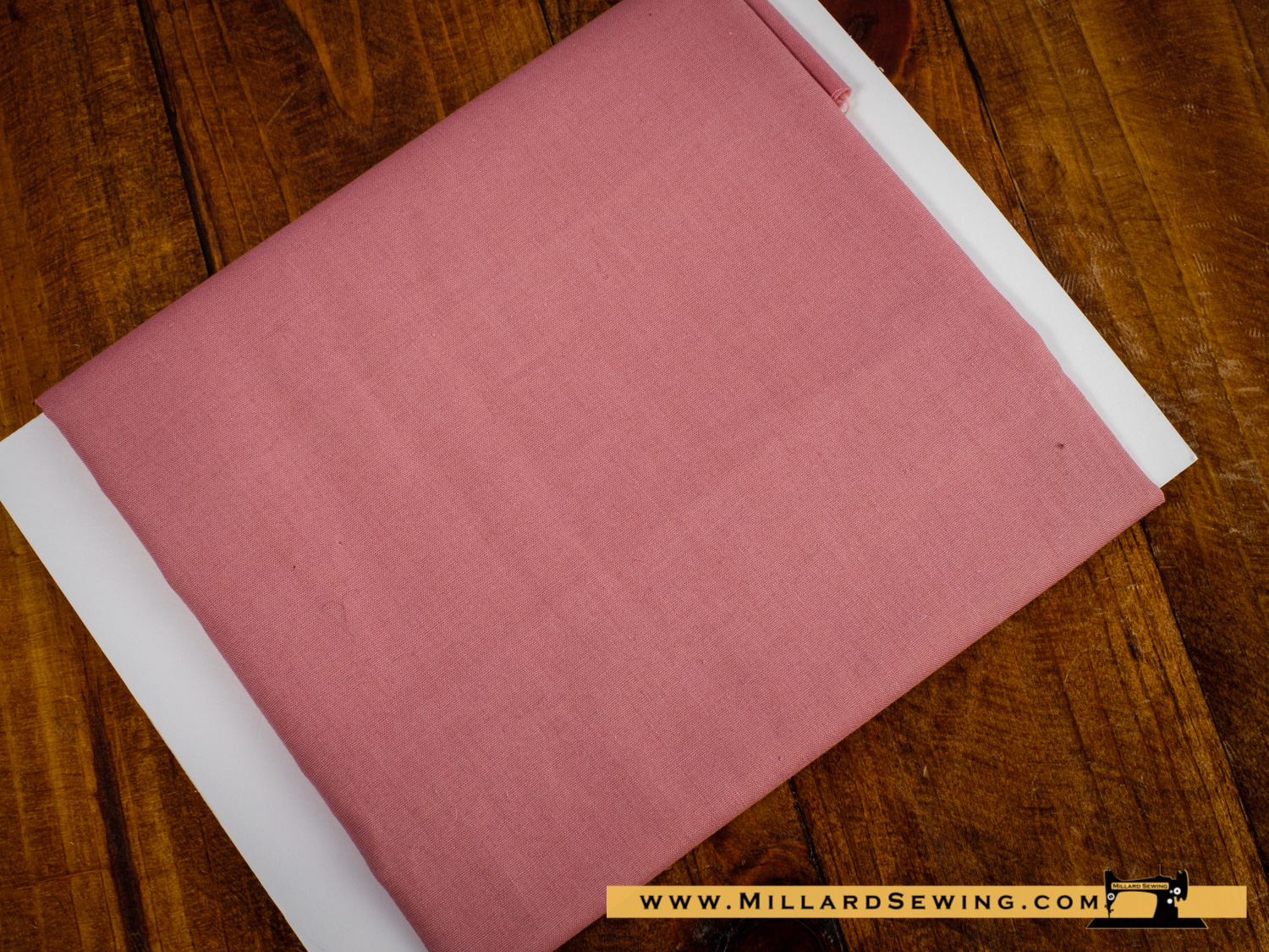 Remnant (Cotton) Pink Fabric (16″L) – Millard Sewing Center