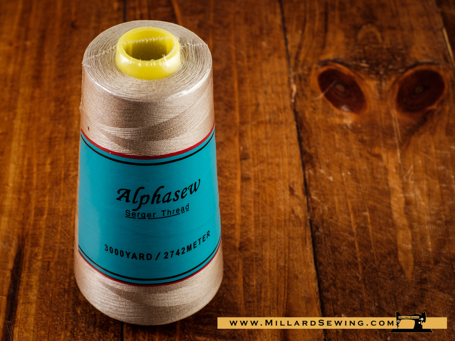 Alphasew thread 3000yd (Beige) – Millard Sewing Center