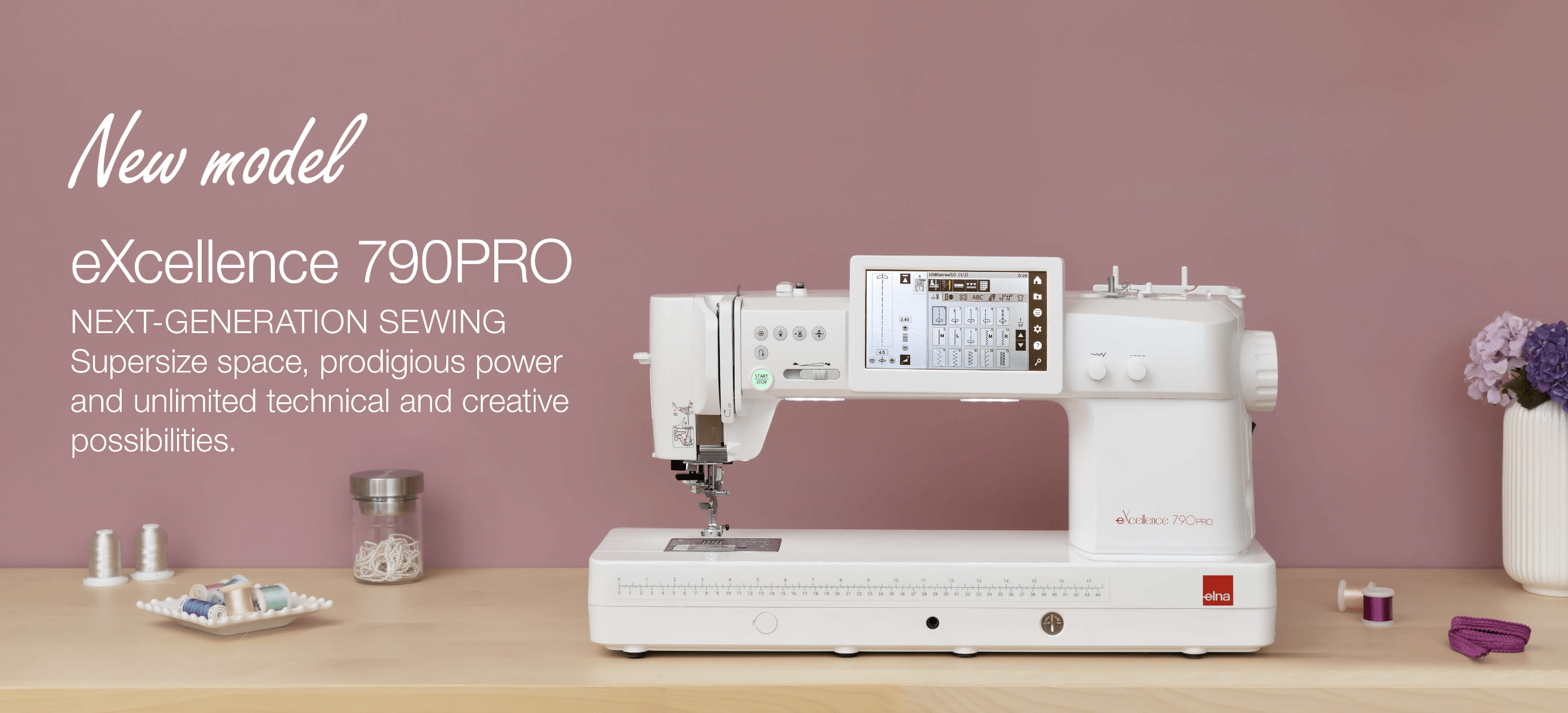 Introducing The Elna eXcellence 790Pro & Elna eXcellence 710 – Millard ...