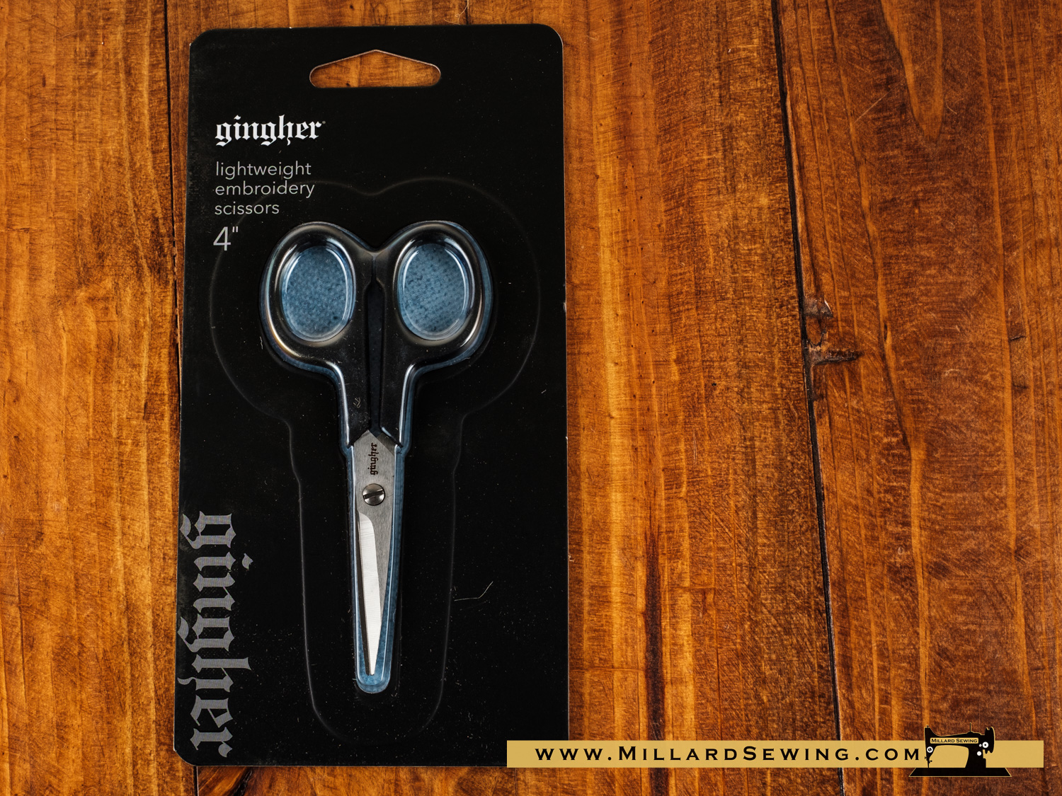 Scissors, 4″ Embroidery Lightweight Series by Gingher – Millard Sewing ...