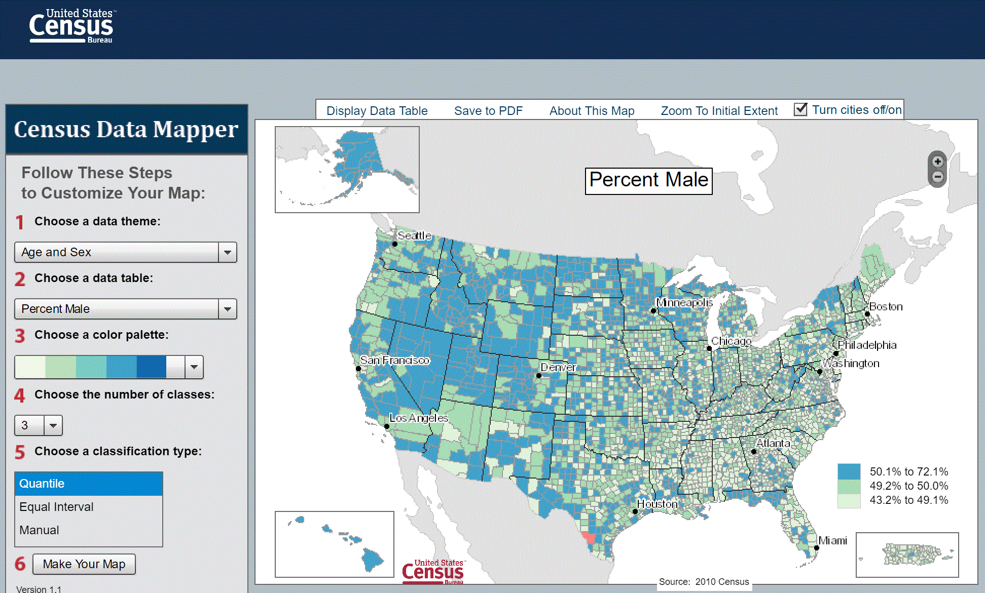 Interactive Data And Visualization Tools - Millennial Cities