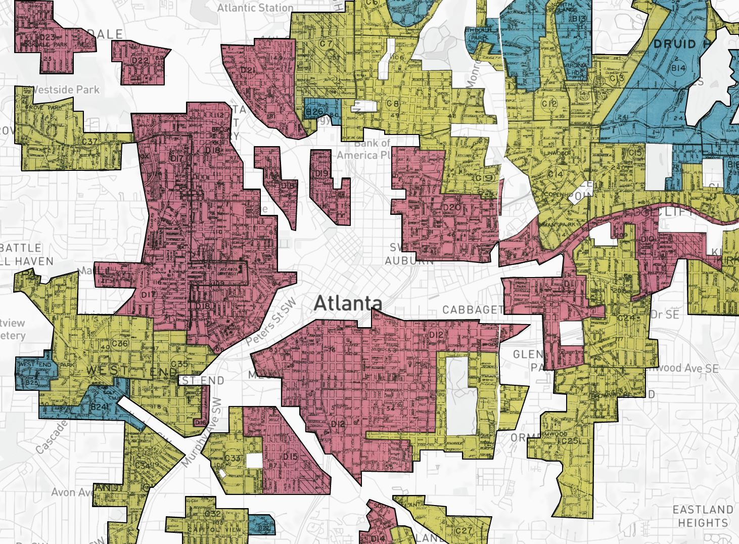Mapping Inequality: Redlining in New Deal America - Millennial Cities