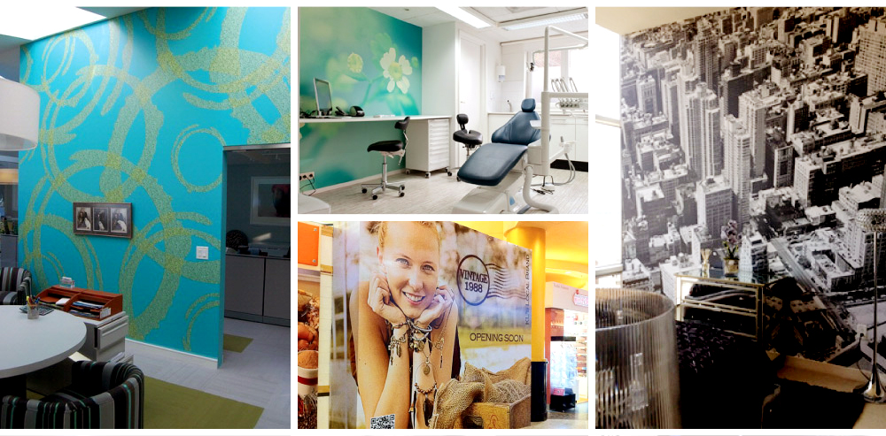 Wall Mural Sticker Printing & Installation | MillionColour Display ...