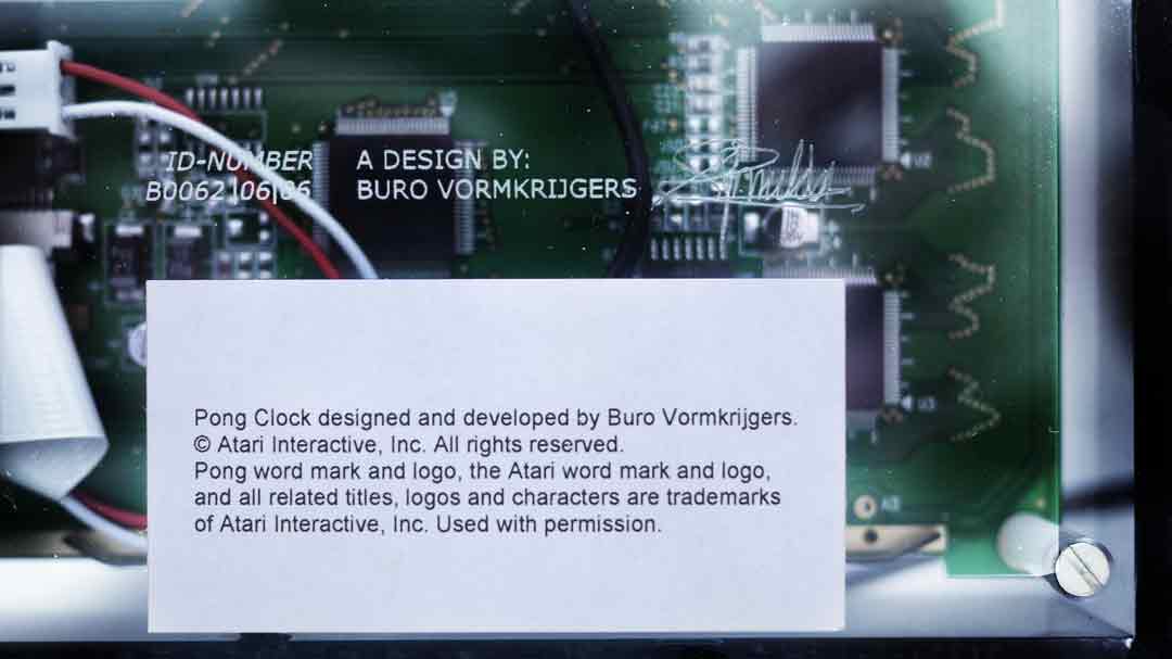 sander mulder / pong clock – MIND.WORK®