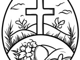 Religious Happy Easter Coloring Page Let Us Abide In Him Easter