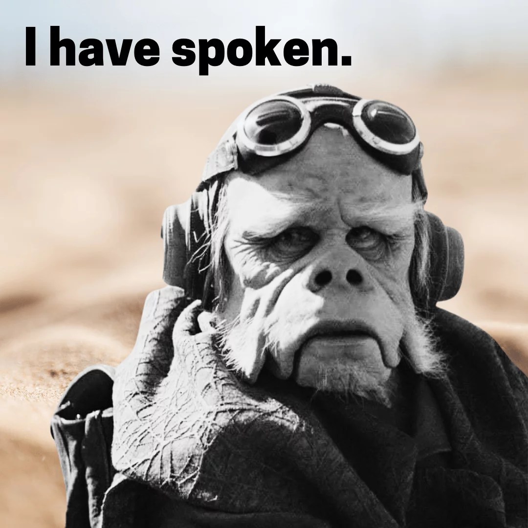 I have spoken. - Mindset Made Better