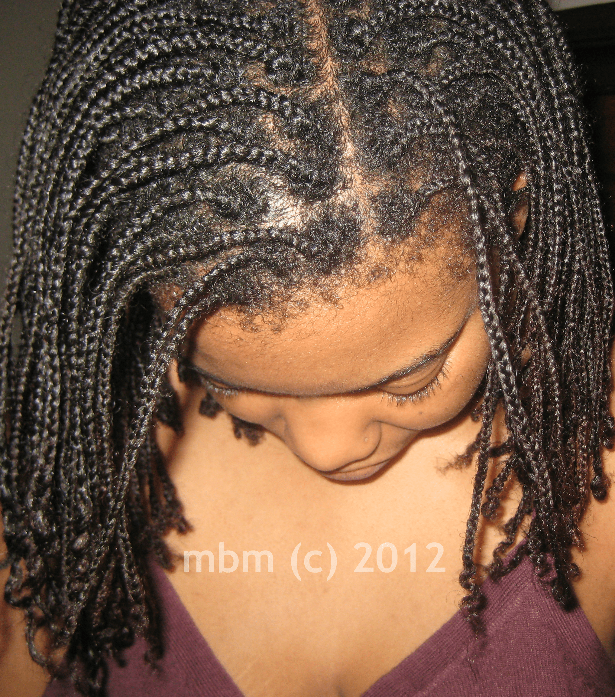 My Fall Mini Braids- Update Week 3 – The Mini Braid Method