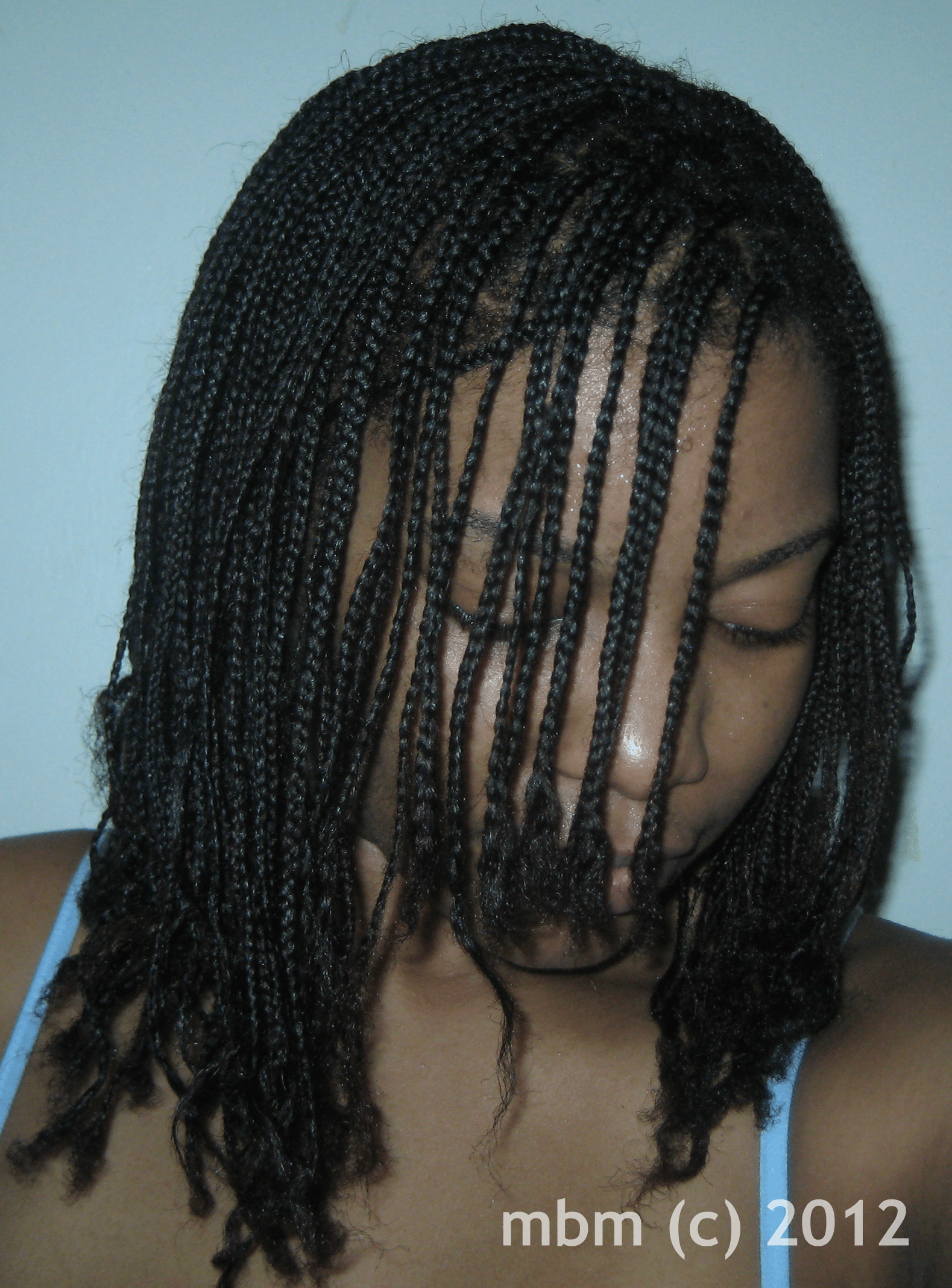 More Pics of My Fall Braids – The Mini Braid Method