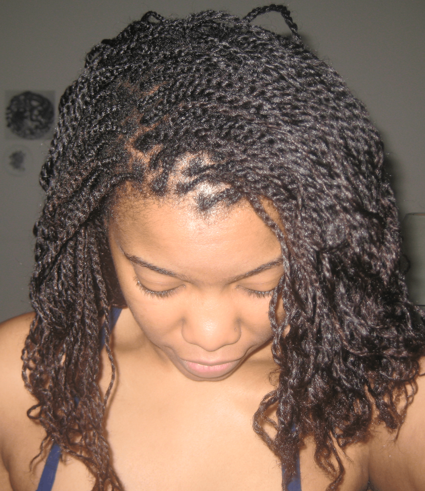 More On My Spring Mini Twists – The Mini Braid Method
