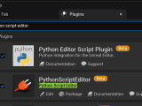 Marketplace Installation Python Script Editor