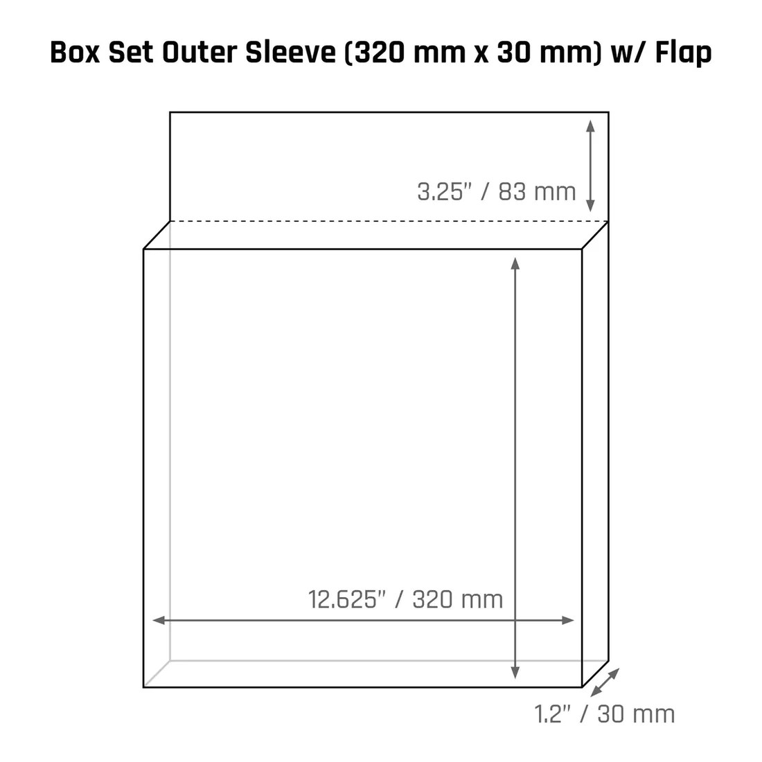 Box Set Outer Sleeve Mint Sleeves