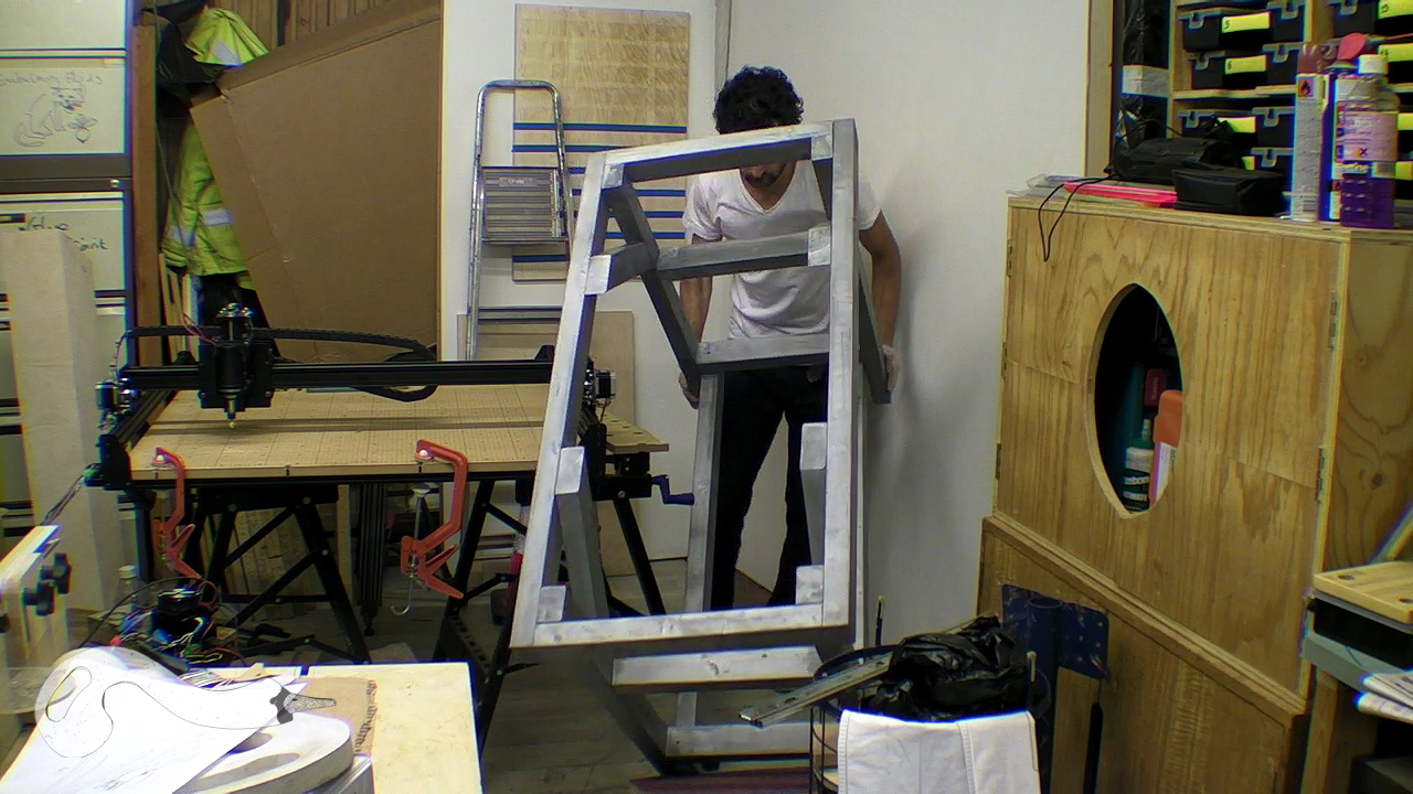 CNC Easy Table / Clamping Knobs / Milling Aluminium / Stepper Motor ...