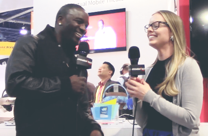 Catching up with hip hop artist Akon at CES 2017- Interview - Misty Kingma